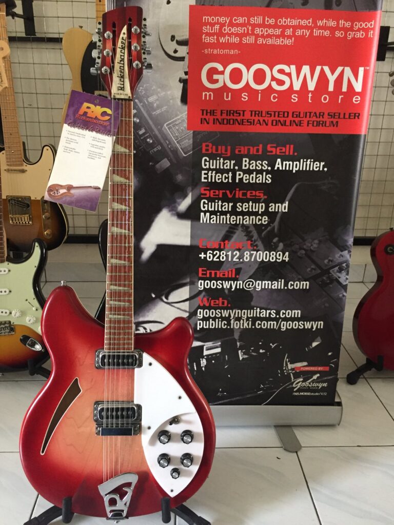 ** Sold !! ** 2003 Rickenbacker 360 12 Fireglo Made In Usa – Gooswyn Guitar