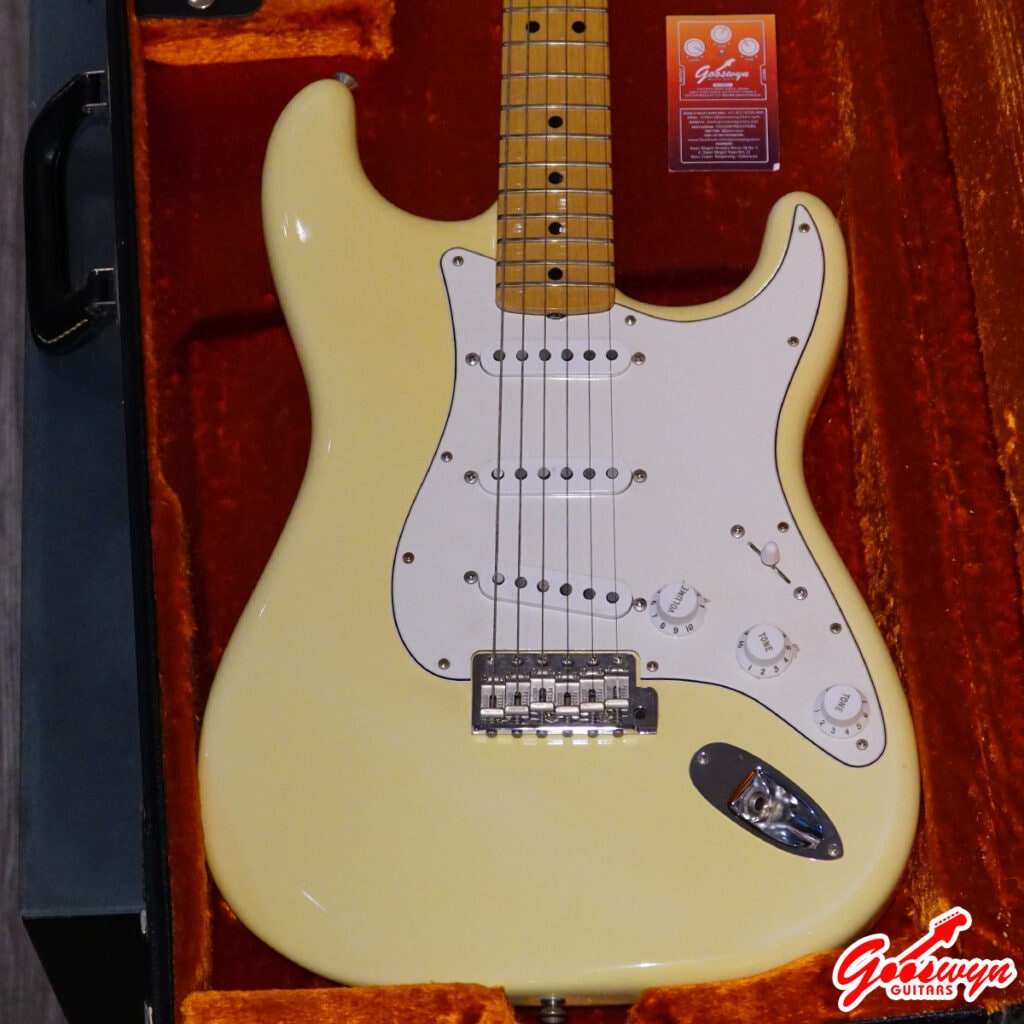 Fender Custom Shop 1969 Stratocaster Reverse Headstock – Vintage White ...