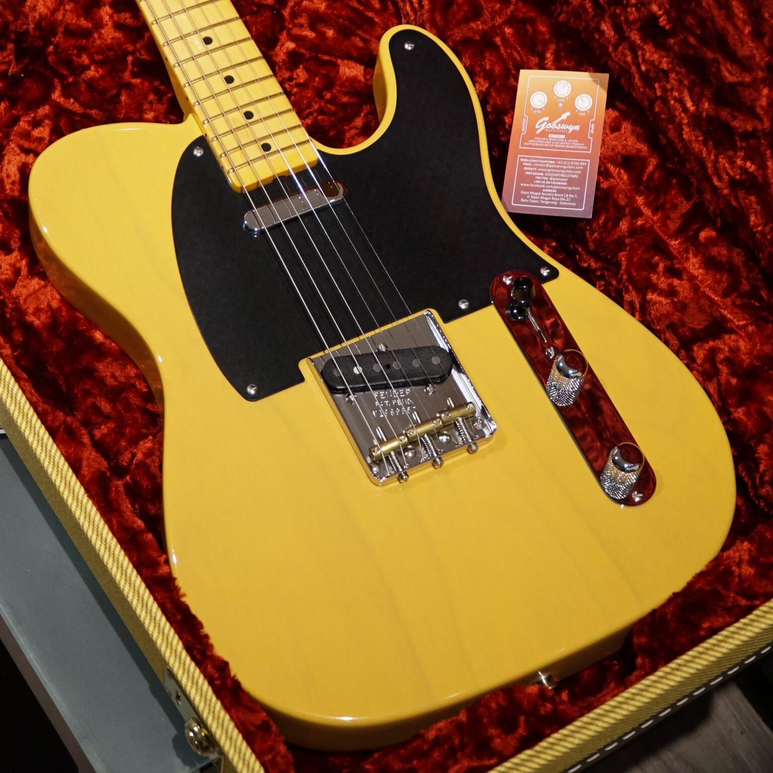 Fender American Original ’50s Telecaster – Butterscotch Blonde ...