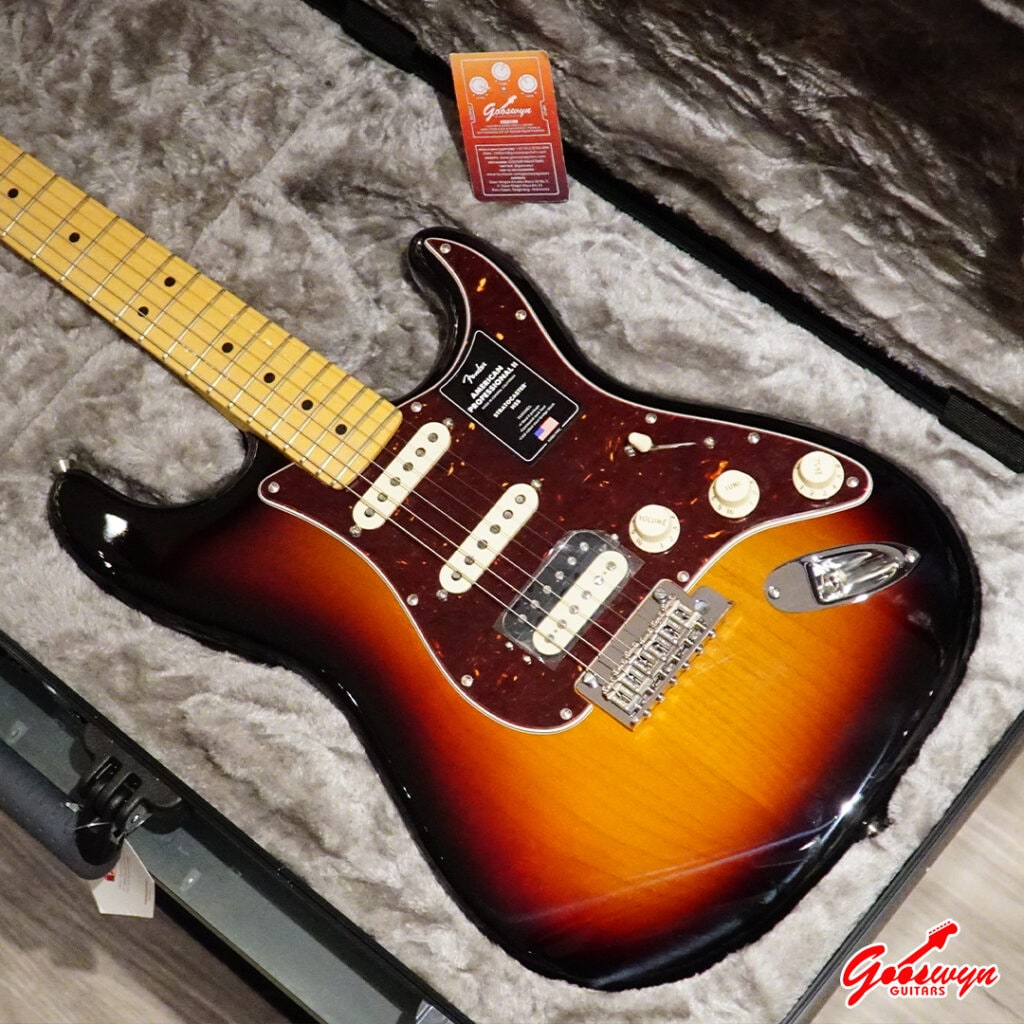 Fender American Professional Ii Stratocaster Hss – 3 Tone Sunburst ...
