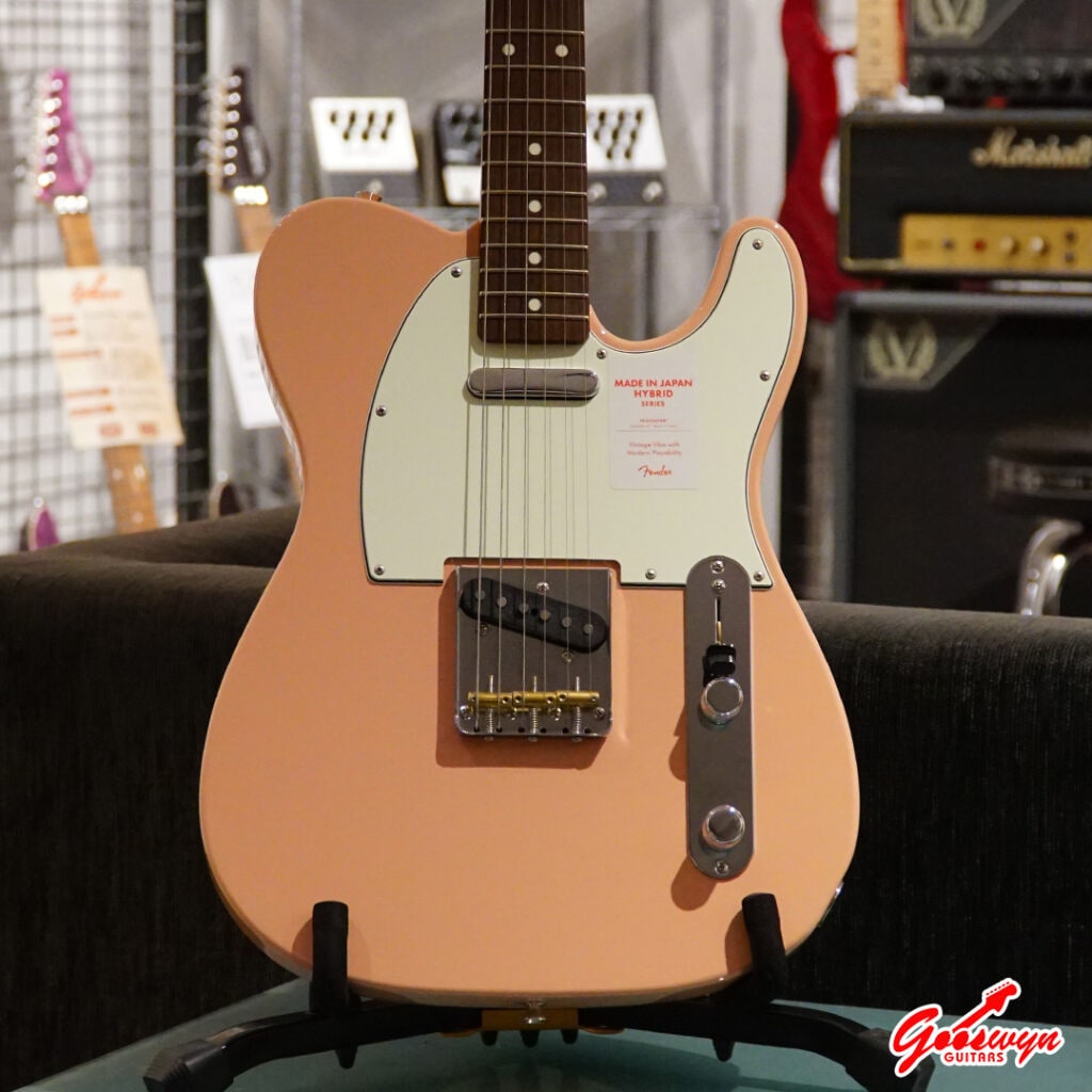 Fender Japan Hybrid ’60s Telecaster – Flamingo Pink – Gooswyn Guitar