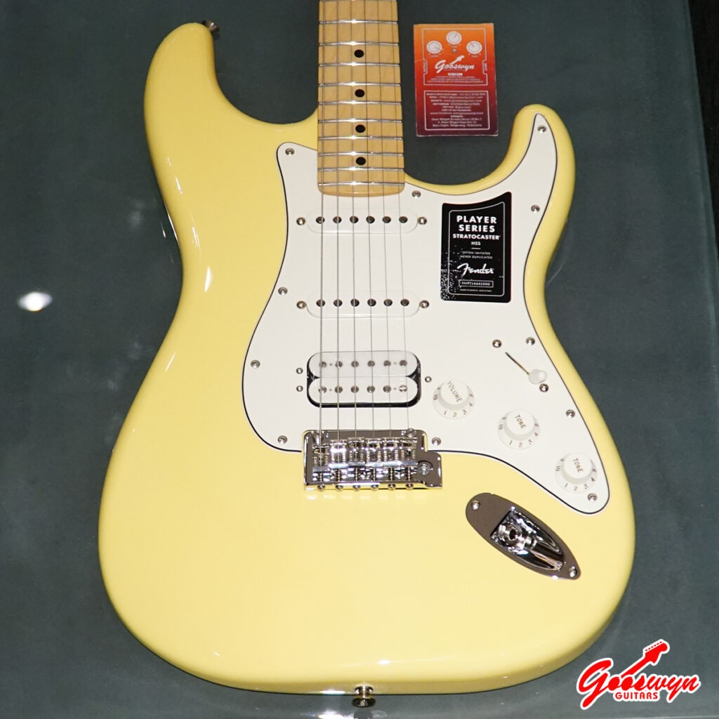 Fender Player Stratocaster HSS – Buttercream – Gooswyn Guitar