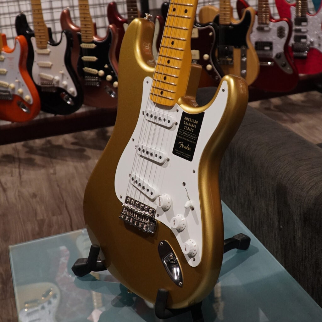 Fender American Original ’50s Stratocaster – Aztec Gold – Gooswyn Guitar