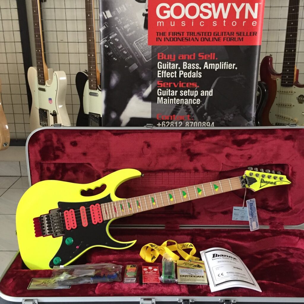 ** Sold !! ** Brand New !! Ibanez 30th Anniversary Jem777 Dy Desert Sun ...