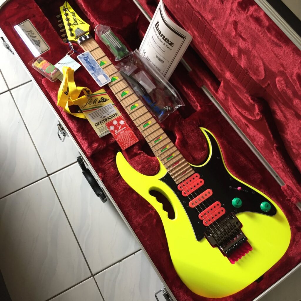 ** Sold !! ** Brand New !! Ibanez 30th Anniversary Jem777 Dy Desert Sun ...