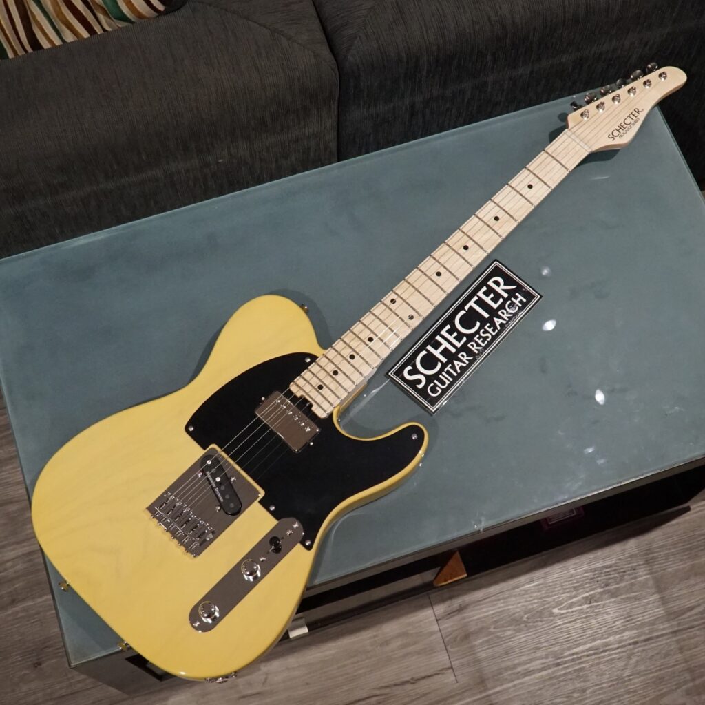 Schecter Japan PS-S-PT-AS/GI/BTS/M – Butterscotch – Gooswyn Guitar
