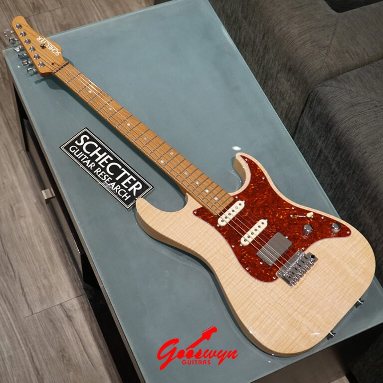 Schecter Usa Custom Shop Sunset Custom – Natural Flame Maple – Gooswyn ...