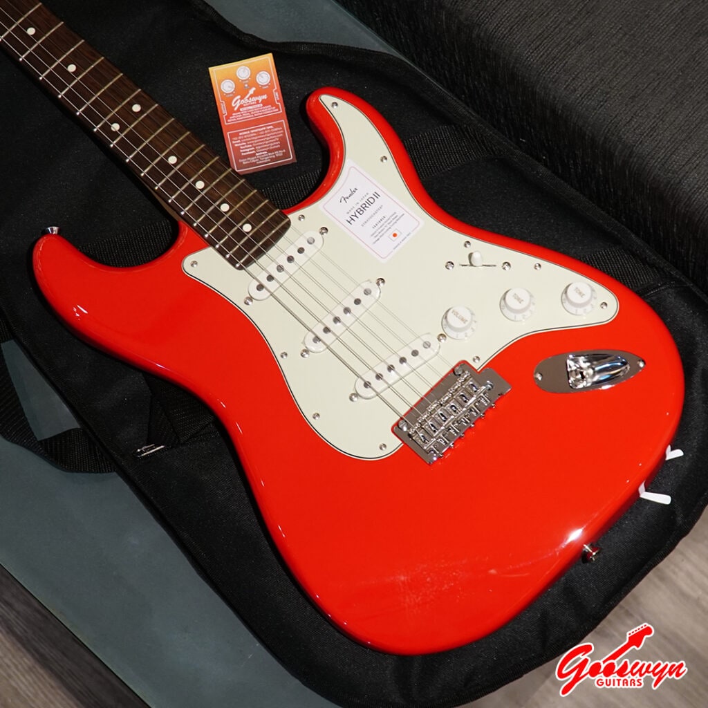 Fender Japan Hybrid II Stratocaster – Modena Red – Rosewood – Gooswyn ...