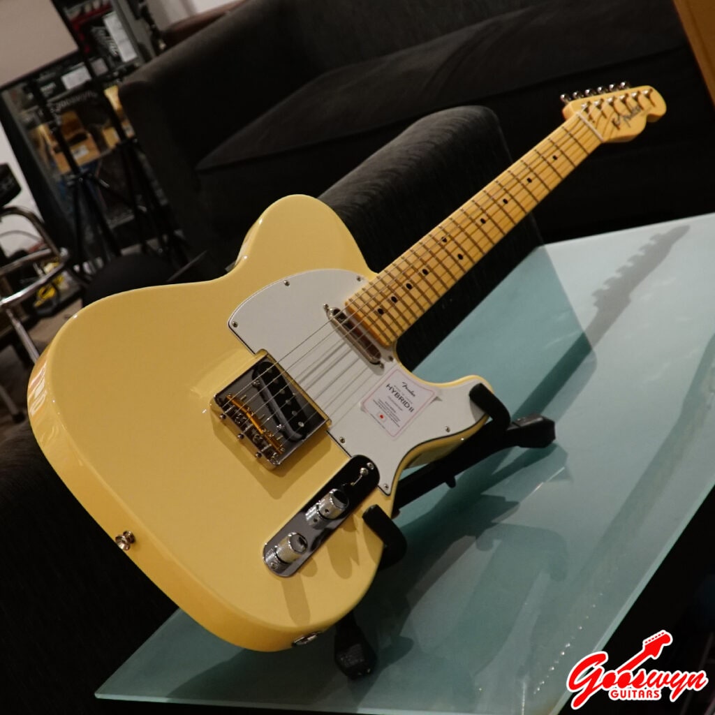 Fender Japan Hybrid II Telecaster – Vintage White – Maple – Gooswyn Guitar