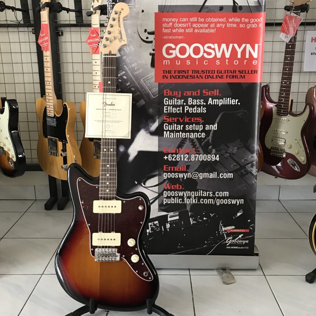 Fender American Performer Jazzmaster – 3 Color Sunburst – Gooswyn Guitar