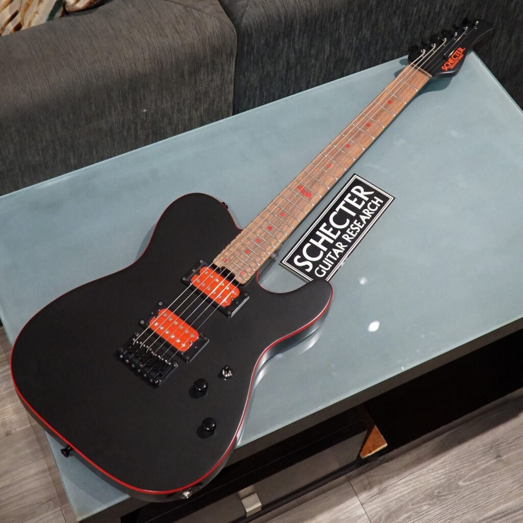 Schecter Japan PA-SM/SH – Mat Black – Gooswyn Guitar