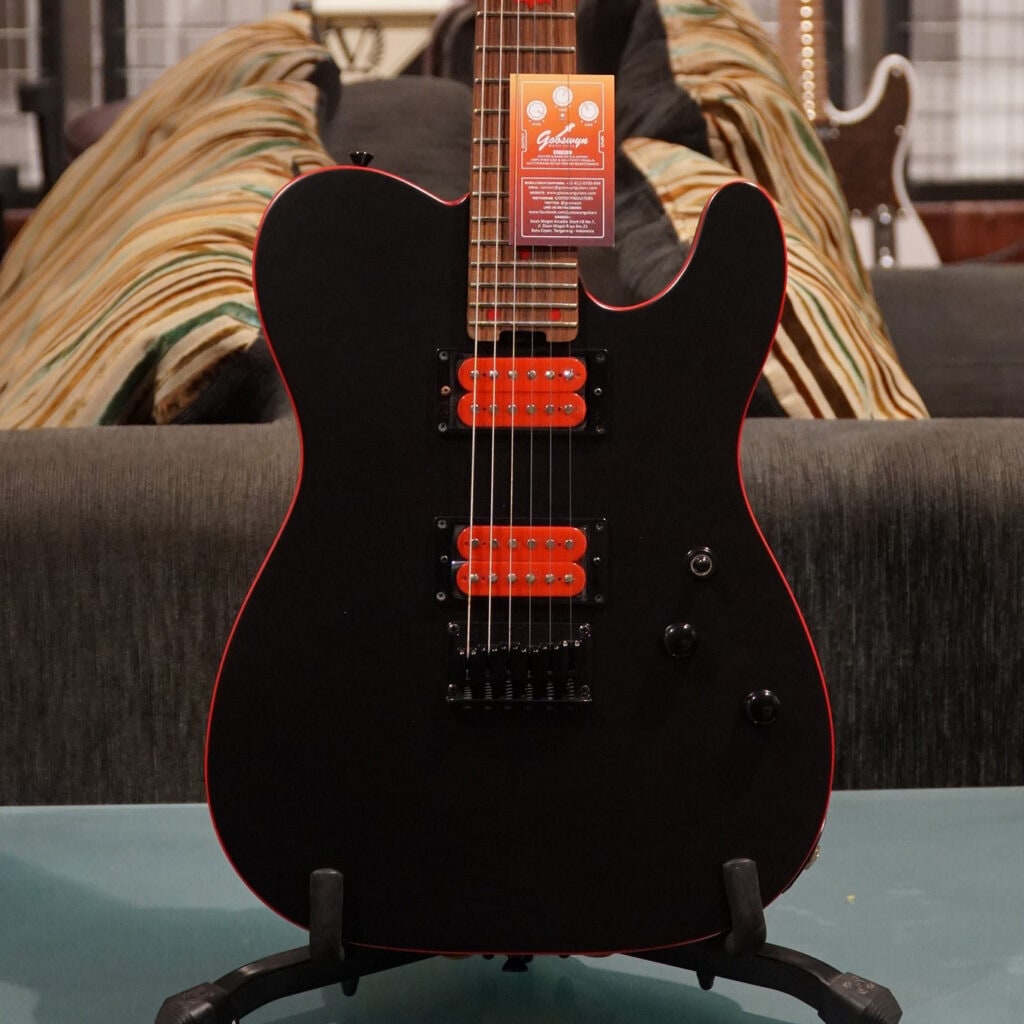 Schecter Japan PA-SM/SH – Mat Black – Gooswyn Guitar
