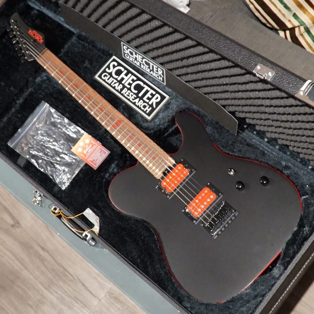 Schecter Japan PA-SM/SH – Mat Black – Gooswyn Guitar