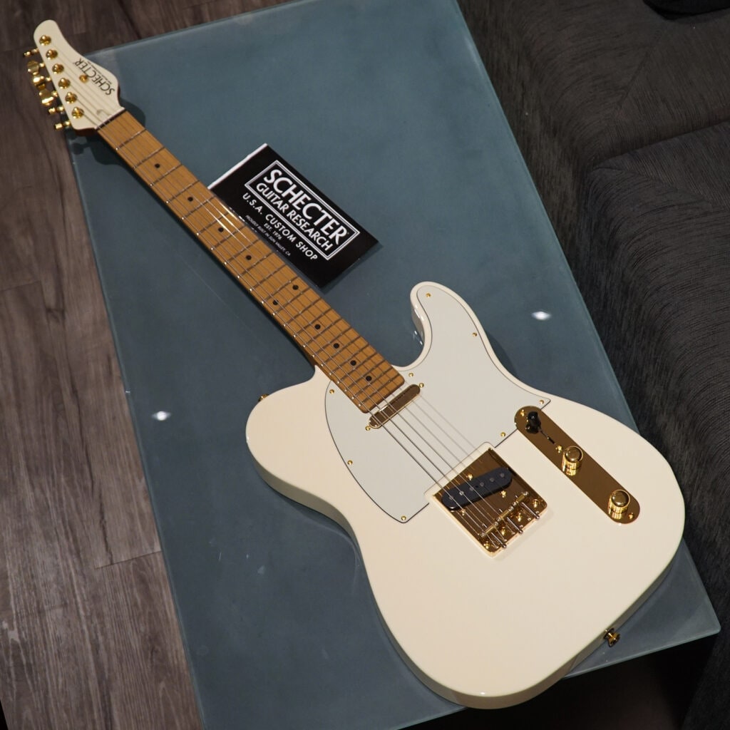 Schecter Usa Custom Shop Pt Vintage – Vintage White Gold Hardware ...