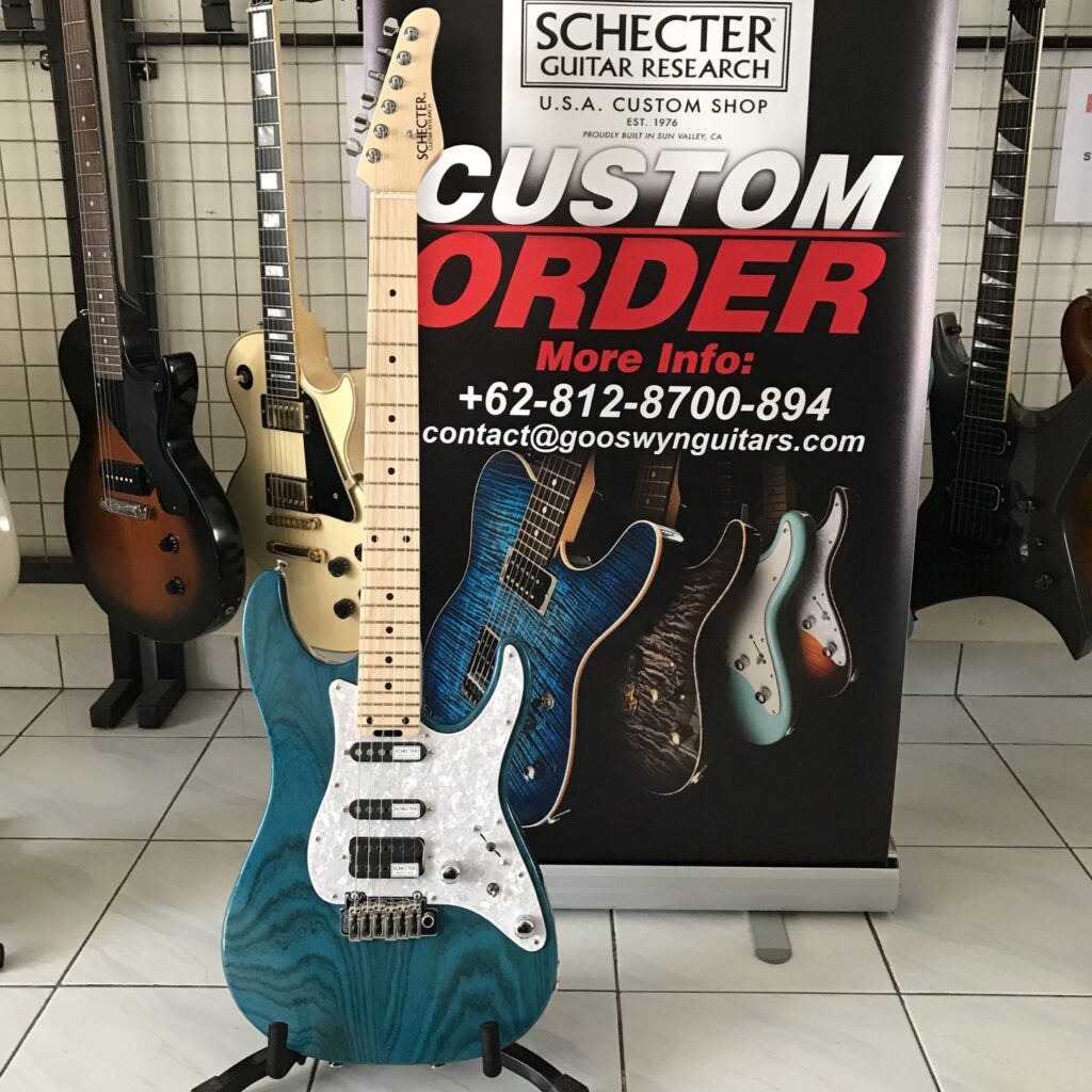 Schecter Japan Bh1-std-24 – Indigo Blue – Gooswyn Guitar