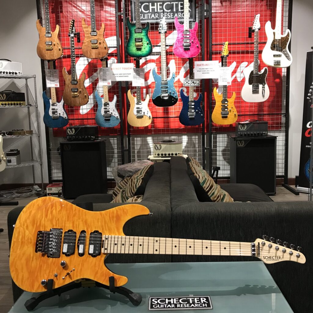 Schecter Japan Nv3-24-al Maple – Amber – Gooswyn Guitar