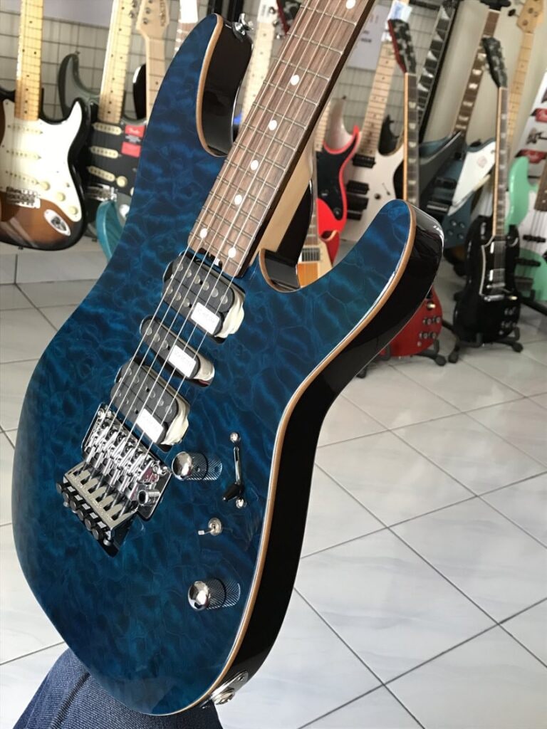 Schecter Japan Nv3-24-al – Blue – Gooswyn Guitar