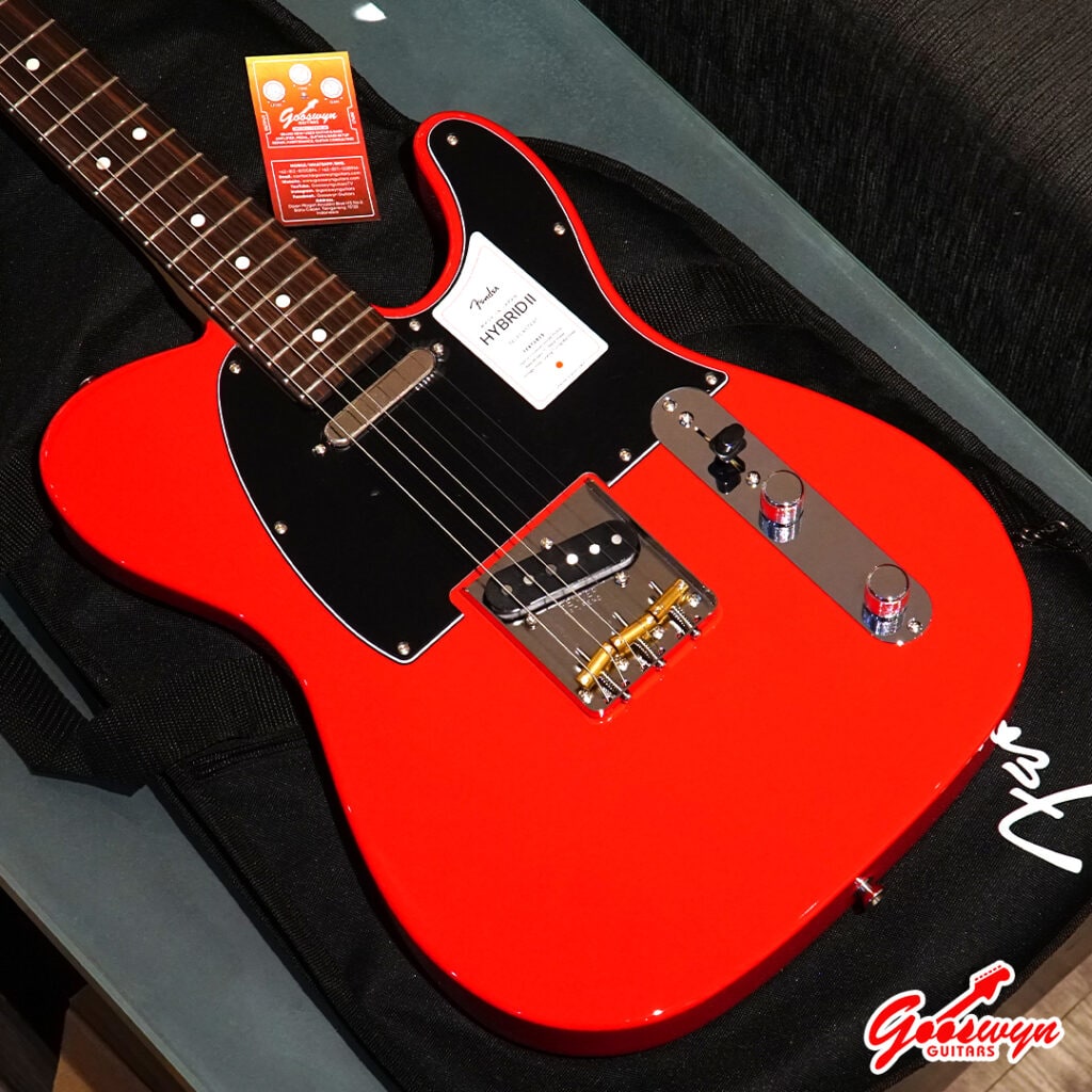 Fender Japan Hybrid II Telecaster Modena Red – Gooswyn Guitar