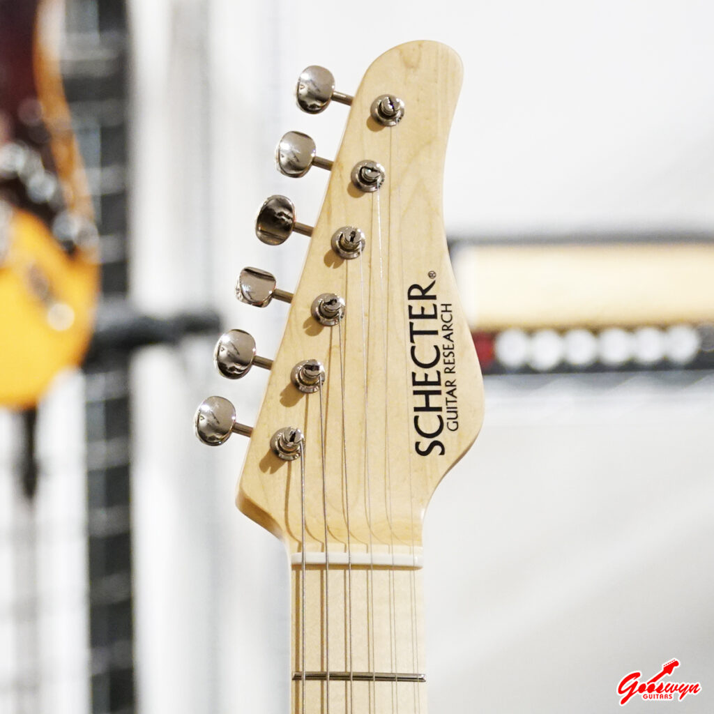 Schecter Japan PS-S-ST-4-AL/GI/OW/M Olympic White – Gooswyn Guitar