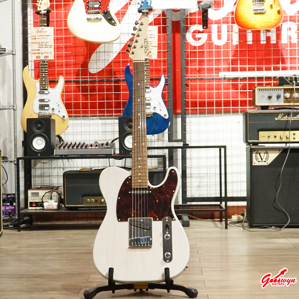 Schecter Japan PA-LS/TK-X – Blonde – Gooswyn Guitar