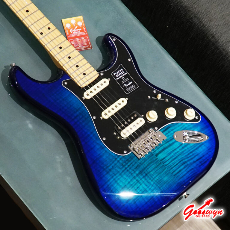 Fender Player Stratocaster HSS Plus Top Blue Burst – Gooswyn Guitar