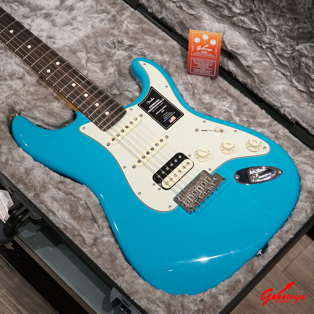 Fender American Professional II Stratocaster HSS Blue – Gooswyn Guitar
