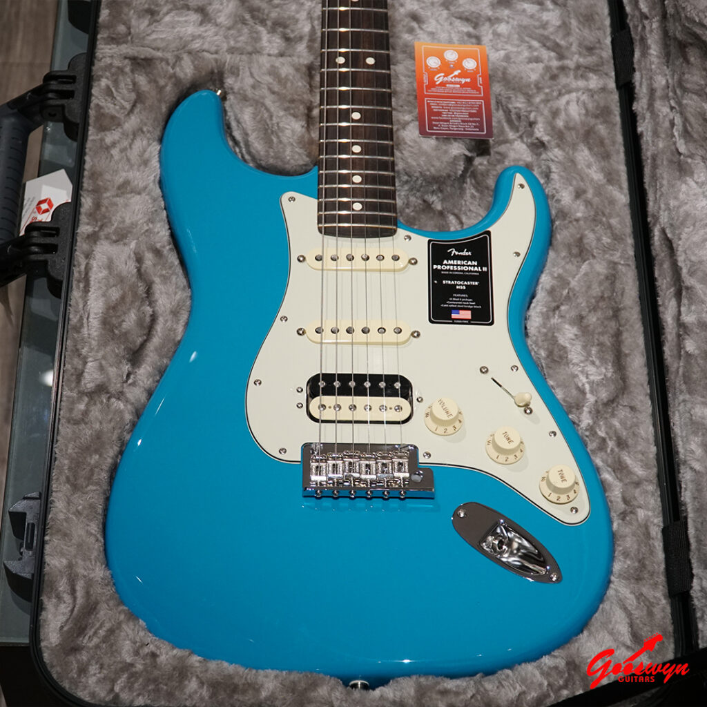Fender American Professional II Stratocaster HSS Blue – Gooswyn Guitar