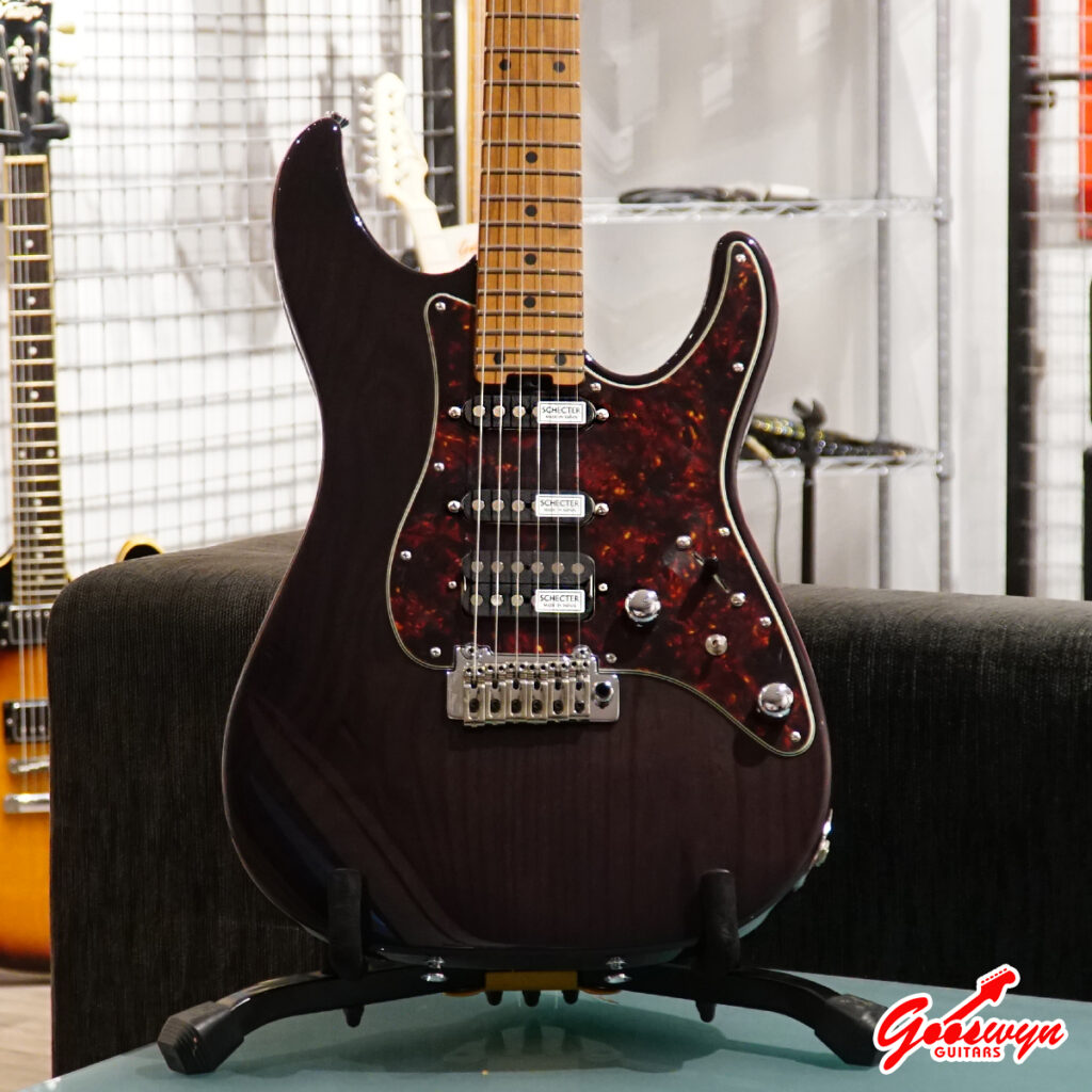 Schecter Japan BH1-STD-24-RM Black Roasted Maple – Gooswyn Guitar