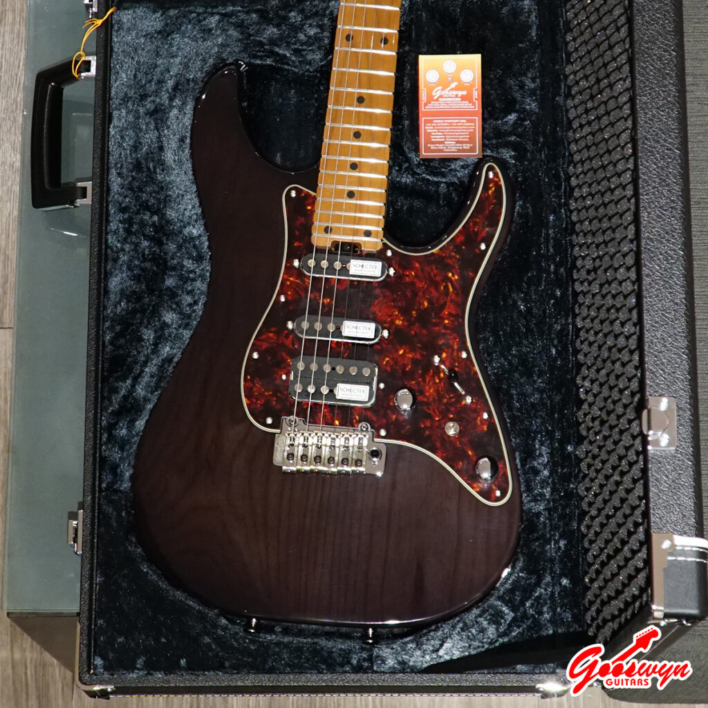 Schecter Japan BH1-STD-24-RM Black Roasted Maple – Gooswyn Guitar