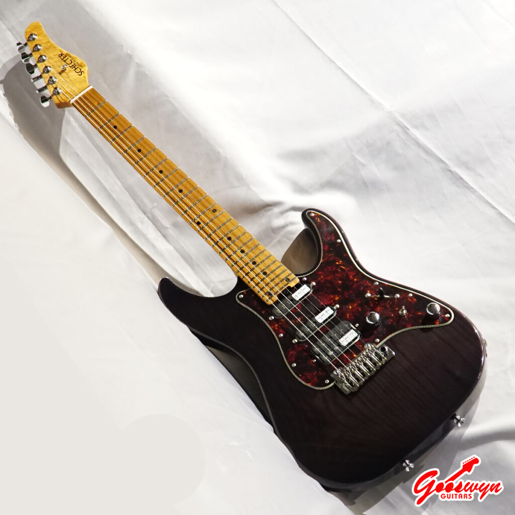 Schecter Japan BH1-STD-24-RM Black Roasted Maple – Gooswyn Guitar
