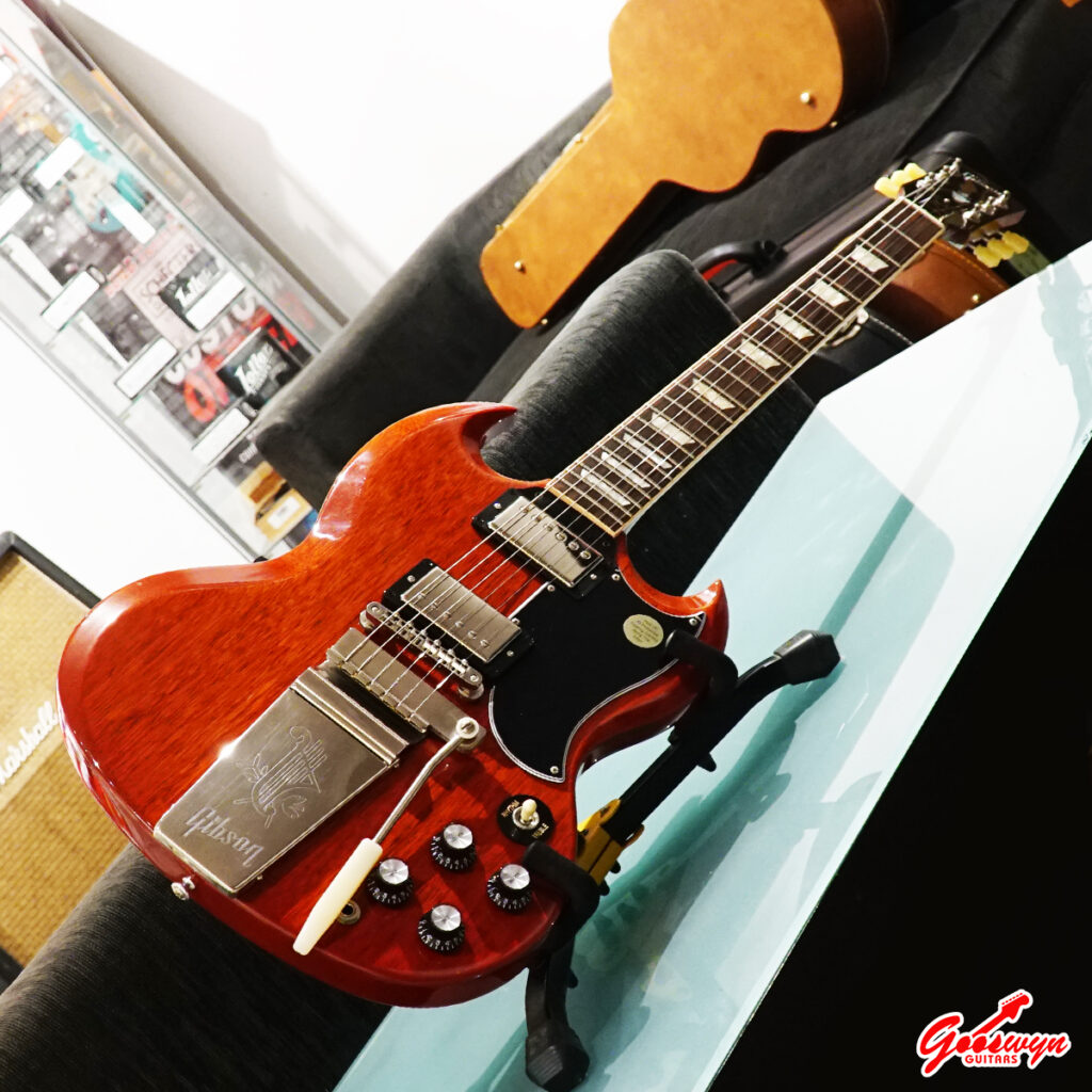 Gibson SG Standard ’61 Maestro Vibrola Vintage Cherry 2019 – Gooswyn Guitar