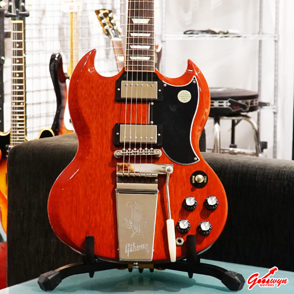 Gibson SG Standard ’61 Maestro Vibrola Vintage Cherry 2019 – Gooswyn Guitar