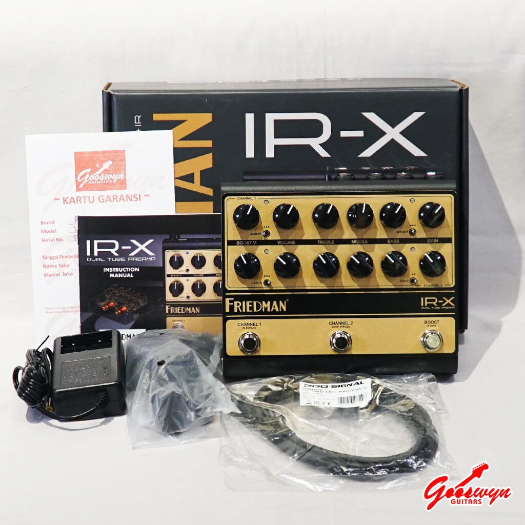 Friedman IR-X Dual Tube Preamp – Gooswyn Guitar