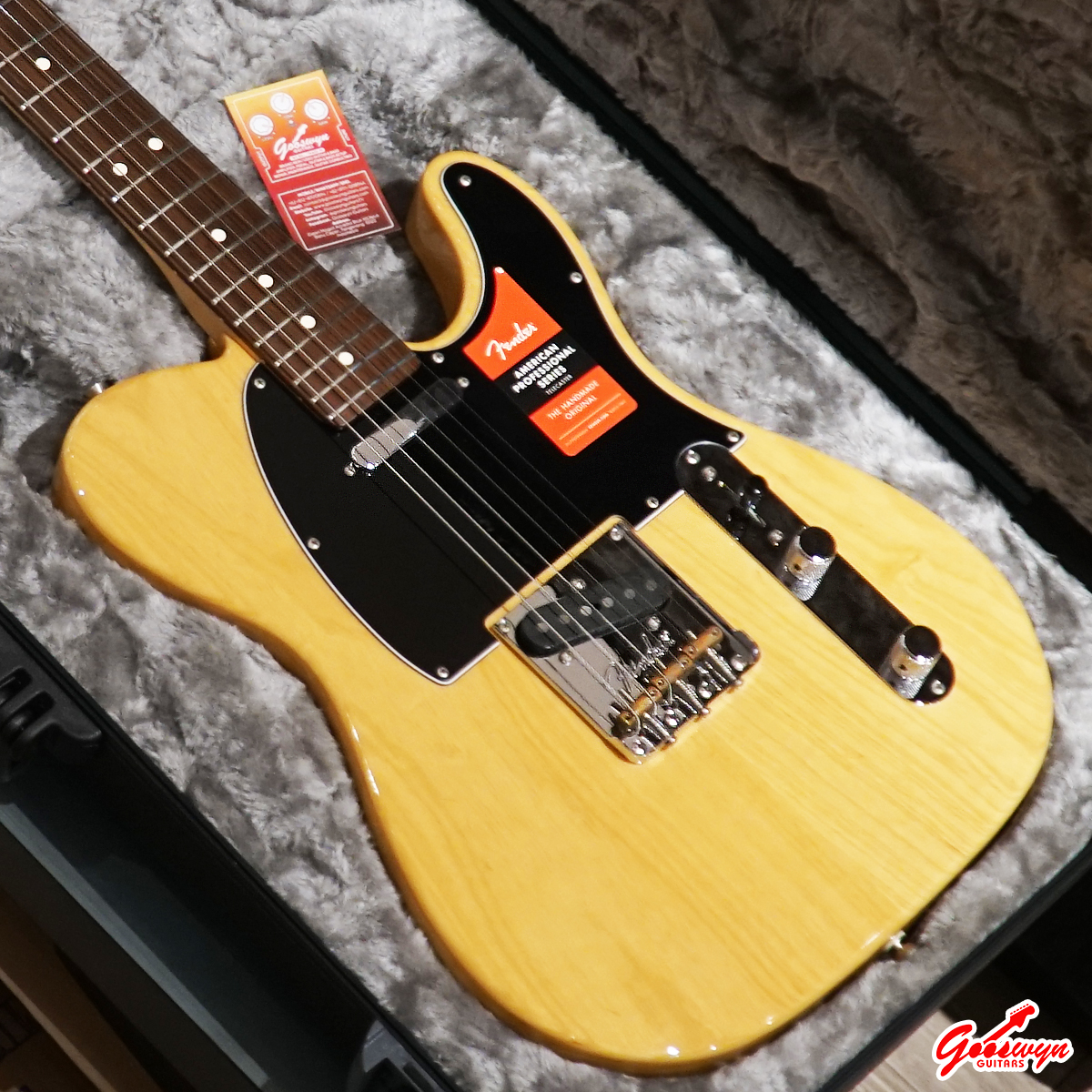 Fender American Professional Telecaster Natural 2017 – Gooswyn Guitar