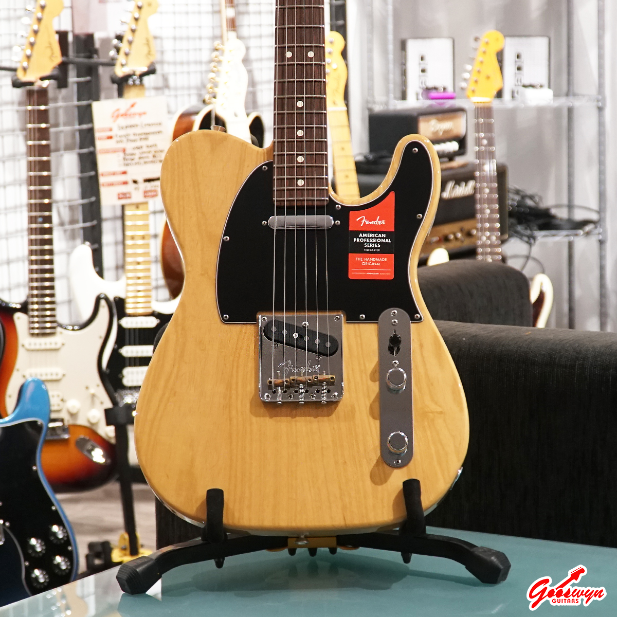 Fender American Professional Telecaster Natural 2017 – Gooswyn Guitar