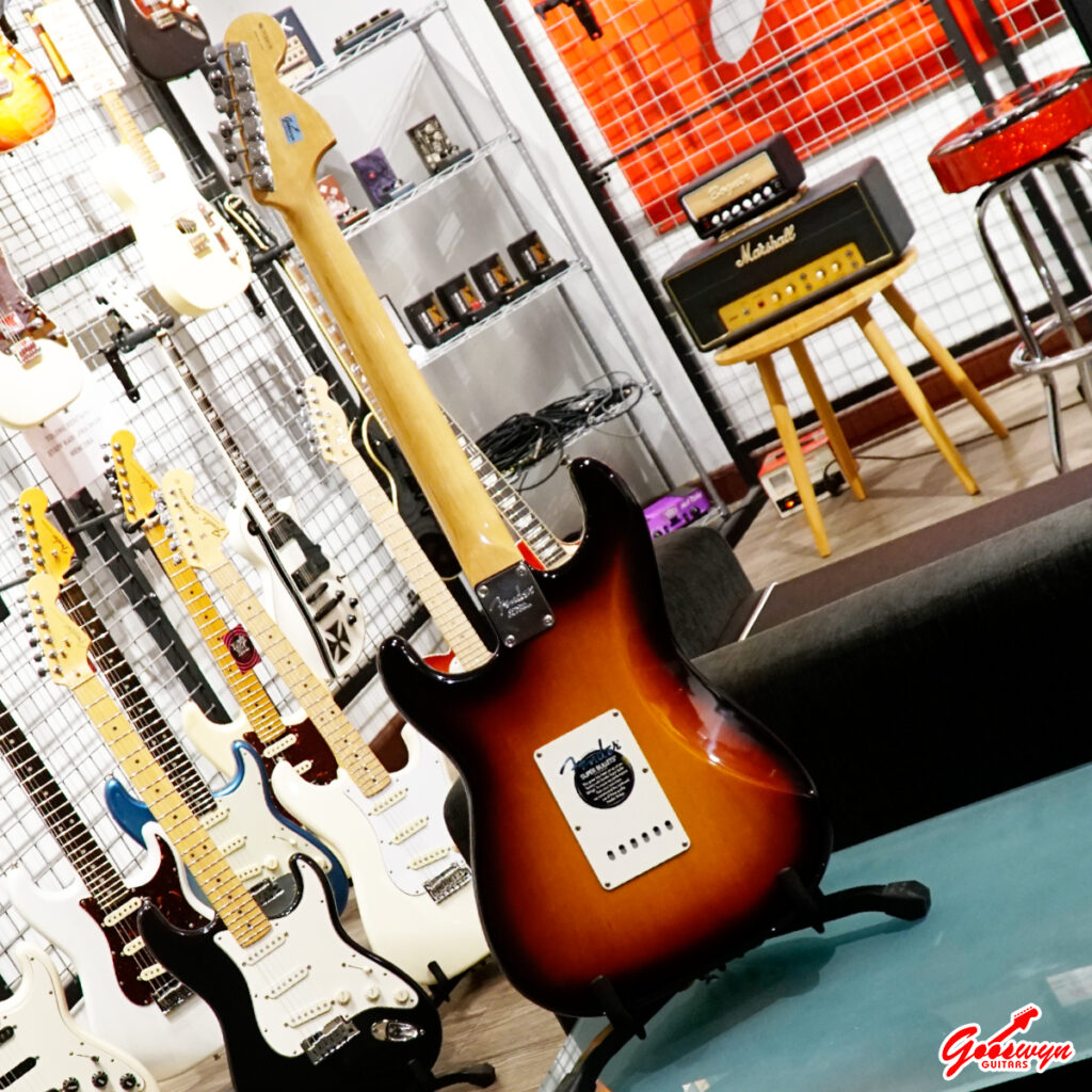 Fender 68 Reverse Headstock Voodoo Stratocaster Sunburst 1997 – Gooswyn ...