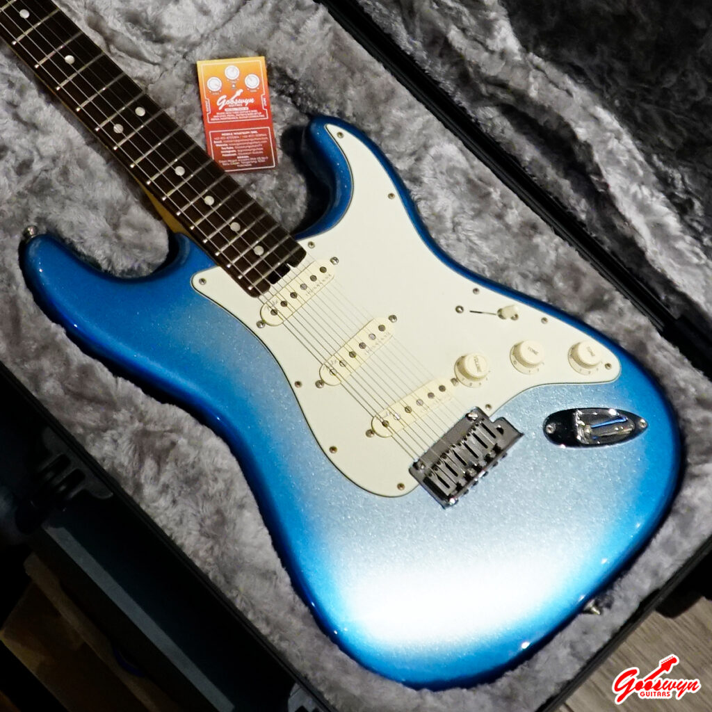 Fender American Elite Stratocaster Sky Burst Metallic 2015 – Gooswyn Guitar
