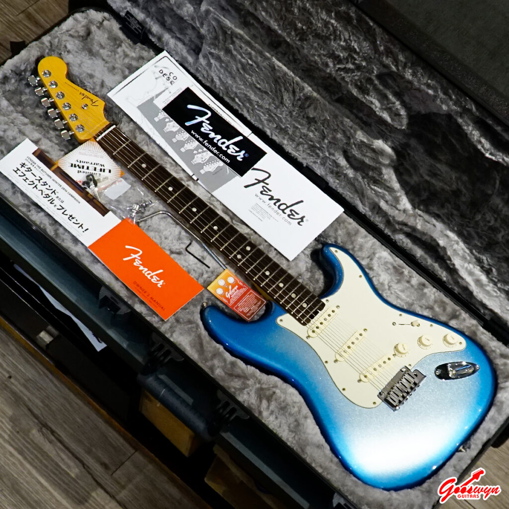 Fender American Elite Stratocaster Sky Burst Metallic 2015 – Gooswyn Guitar