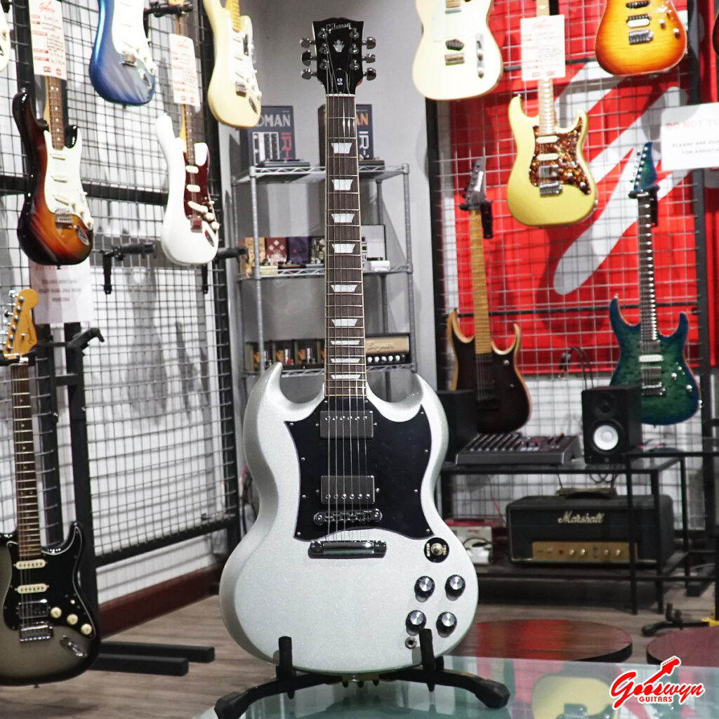 Gibson SG Standard Silver Mist – Gooswyn Guitar