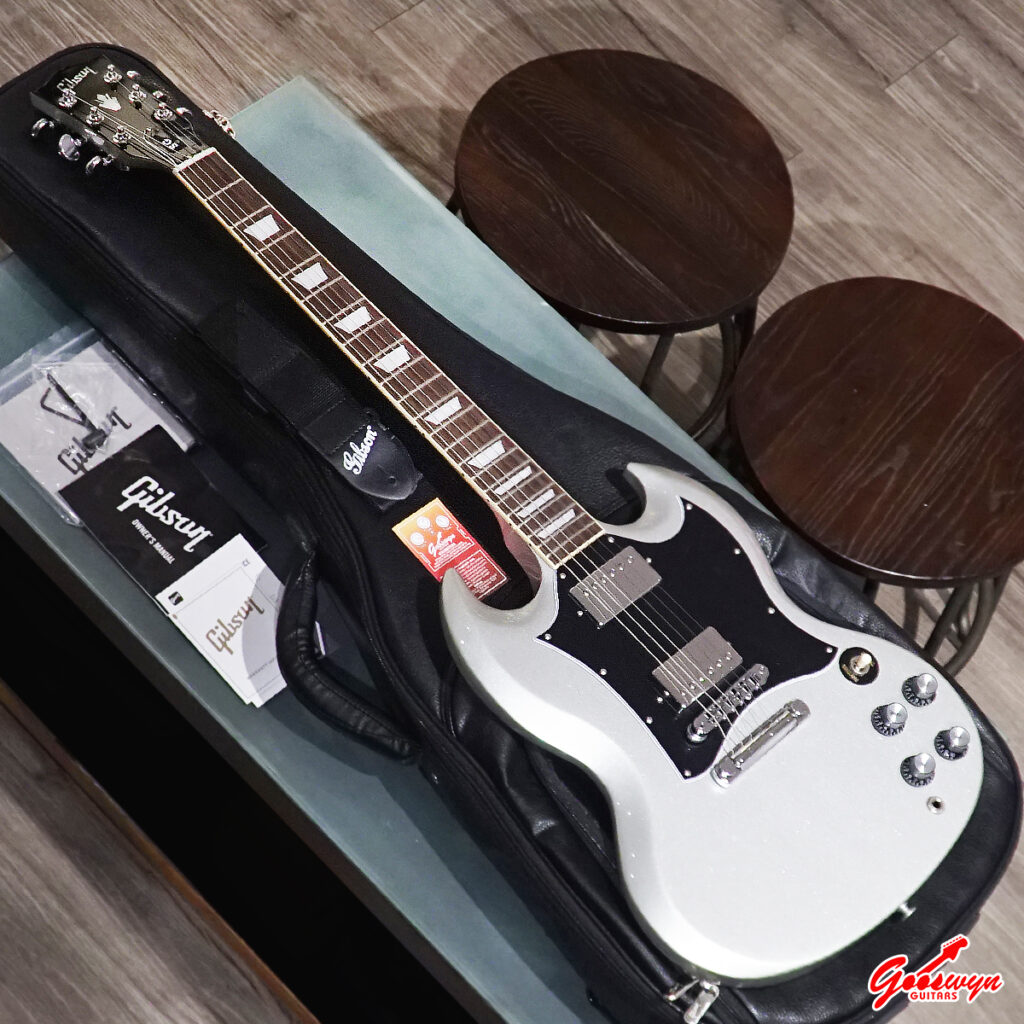 Gibson SG Standard Silver Mist – Gooswyn Guitar