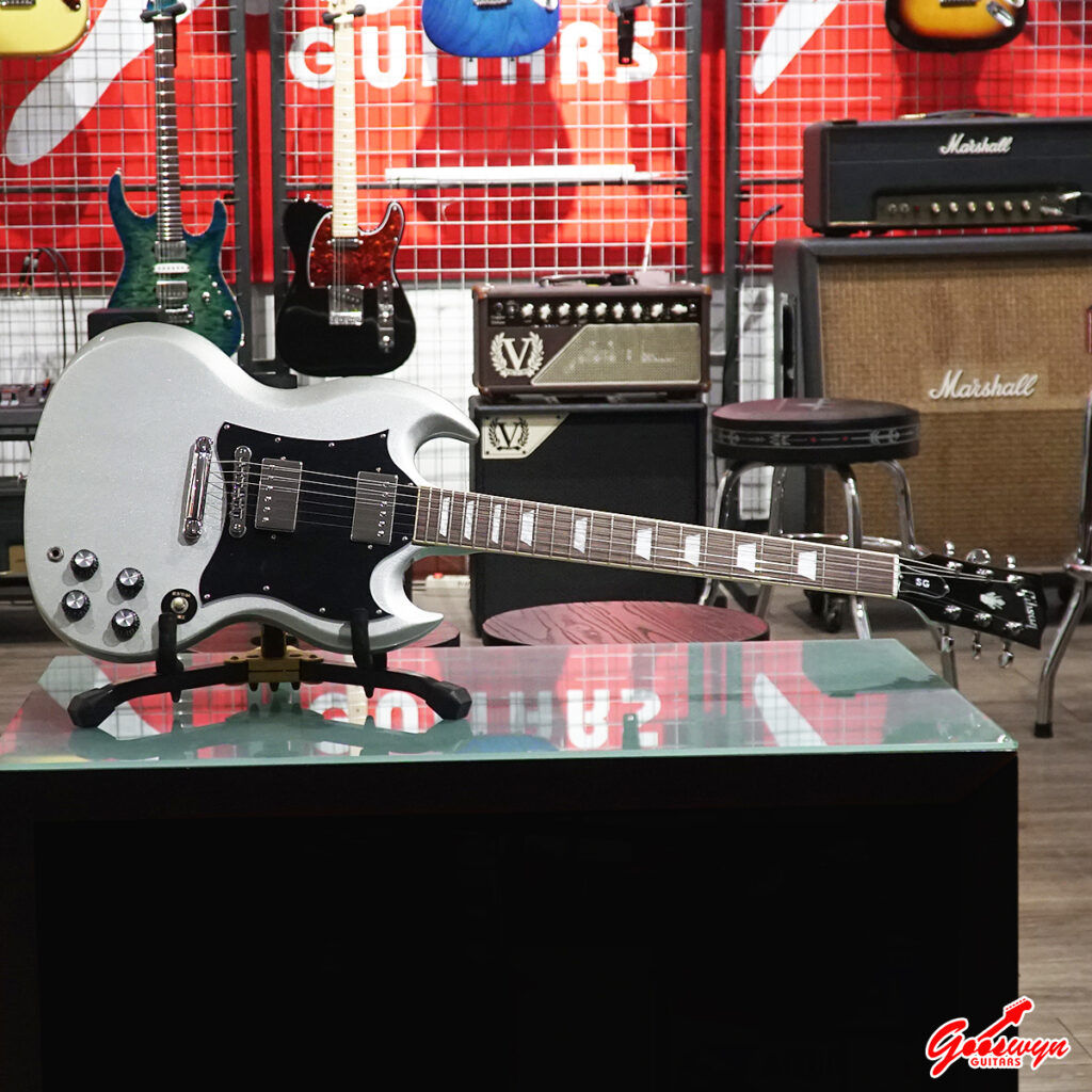 Gibson SG Standard Silver Mist – Gooswyn Guitar