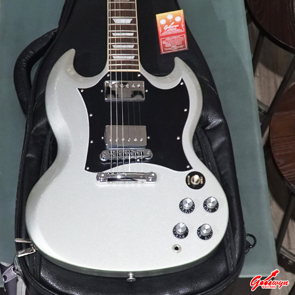 Gibson SG Standard Silver Mist – Gooswyn Guitar