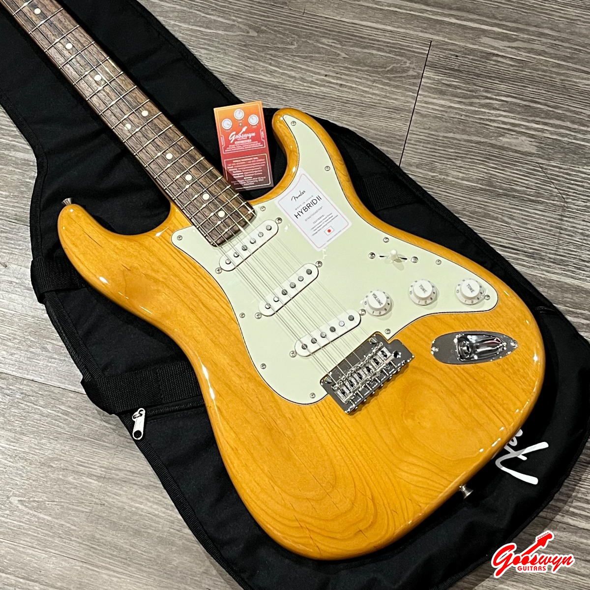 Fender Japan Hybrid II Stratocaster Vintage Natural 2023 – Gooswyn Guitar