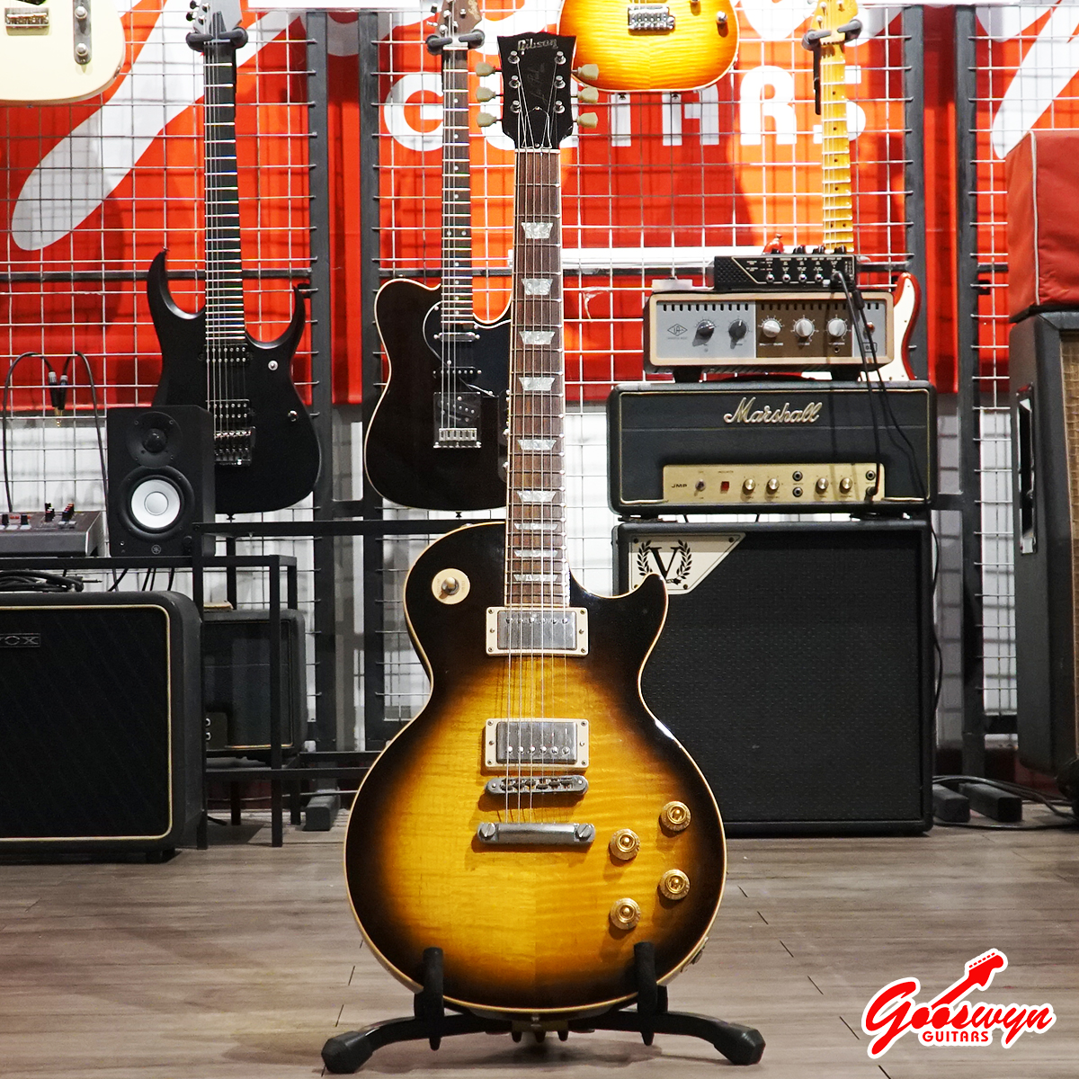Gibson Les Paul Standard Plus 60s Vintage Sunburst 2004 – Gooswyn Guitar