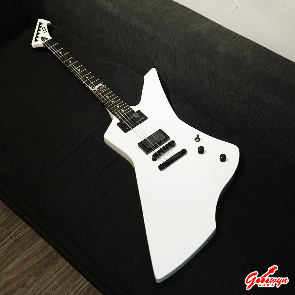 ESP LTD James Hetfield Signature Snakebyte Snow White – Gooswyn Guitar