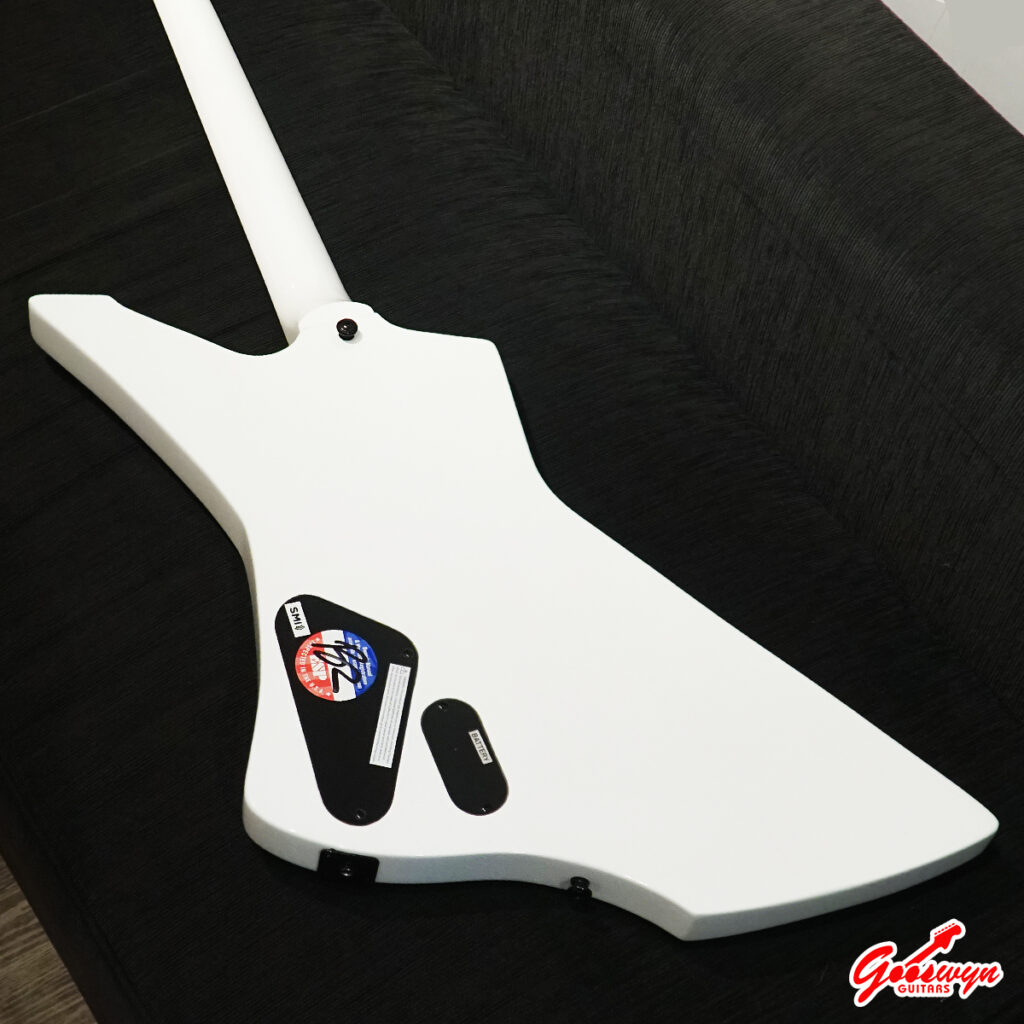 ESP LTD James Hetfield Signature Snakebyte Snow White – Gooswyn Guitar
