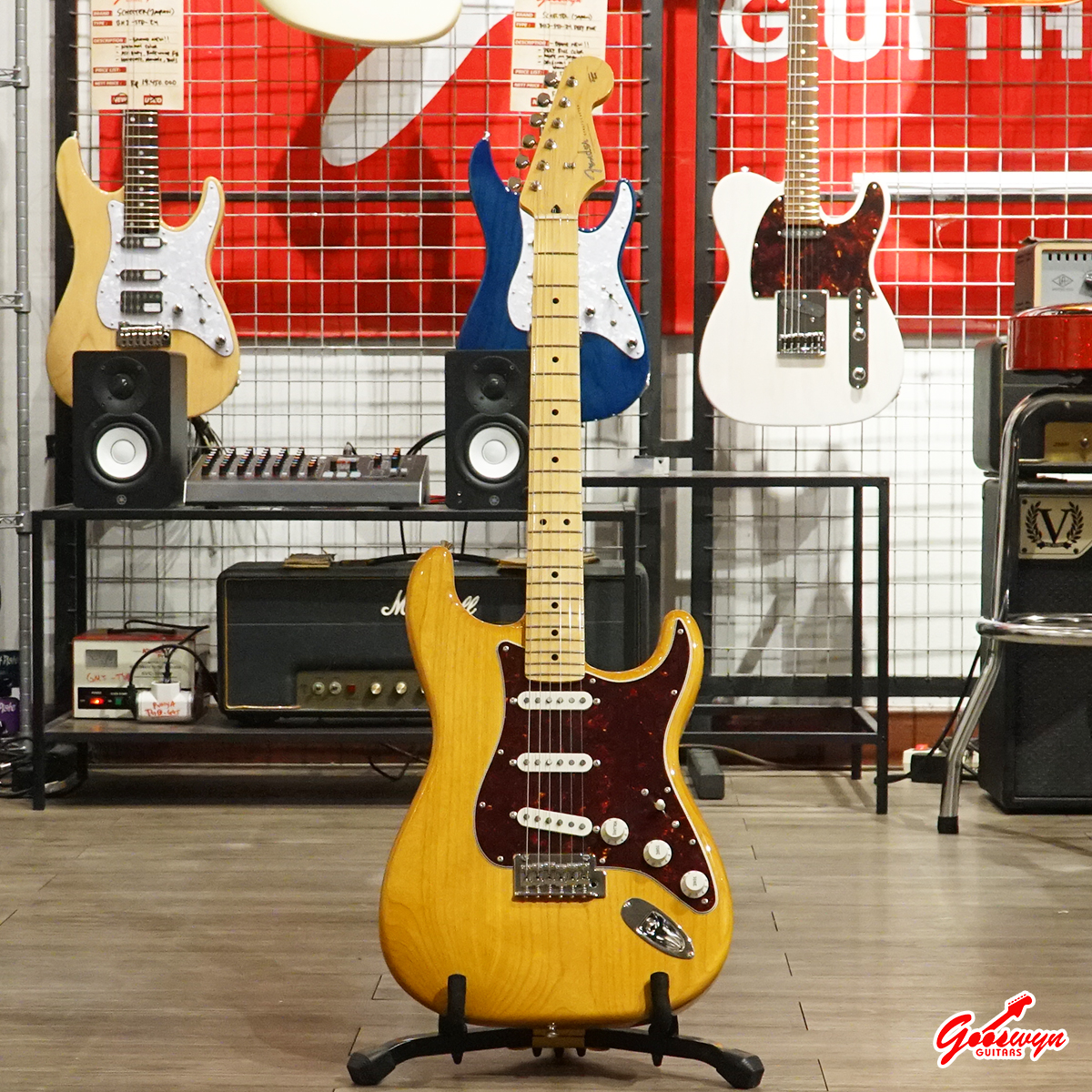 Fender Japan Hybrid II Stratocaster Vintage Natural 2024 – Gooswyn Guitar