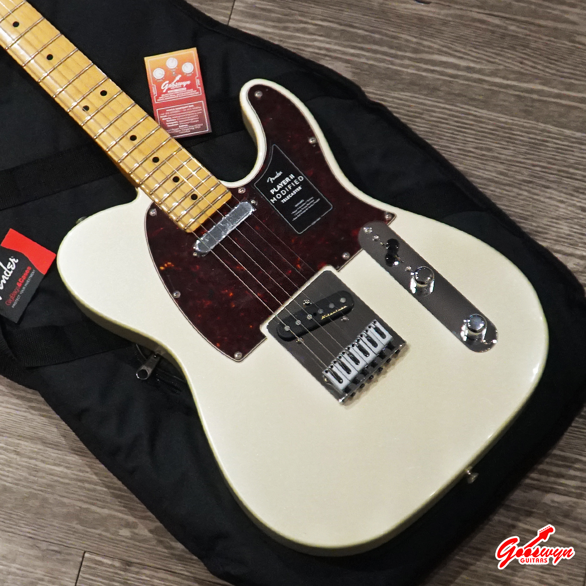 Fender Player II Modified Telecaster Olympic Pearl – Gooswyn Guitar