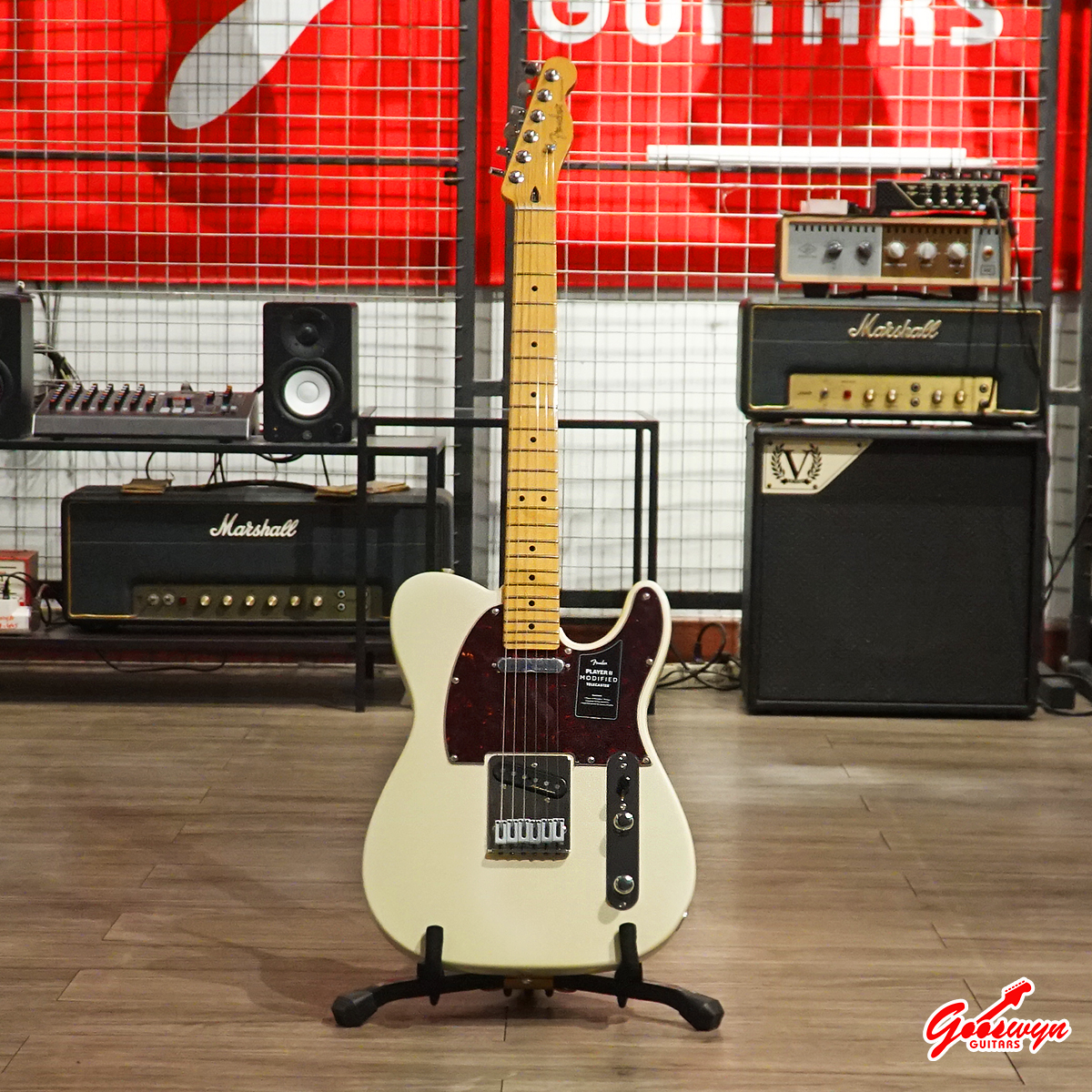 Fender Player II Modified Telecaster Olympic Pearl – Gooswyn Guitar