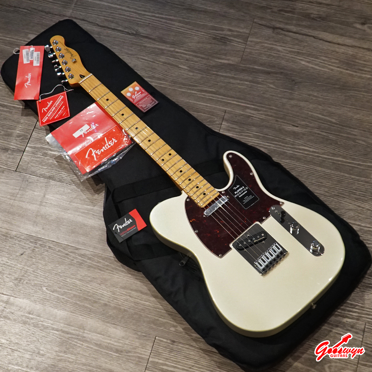 Fender Player II Modified Telecaster Olympic Pearl – Gooswyn Guitar